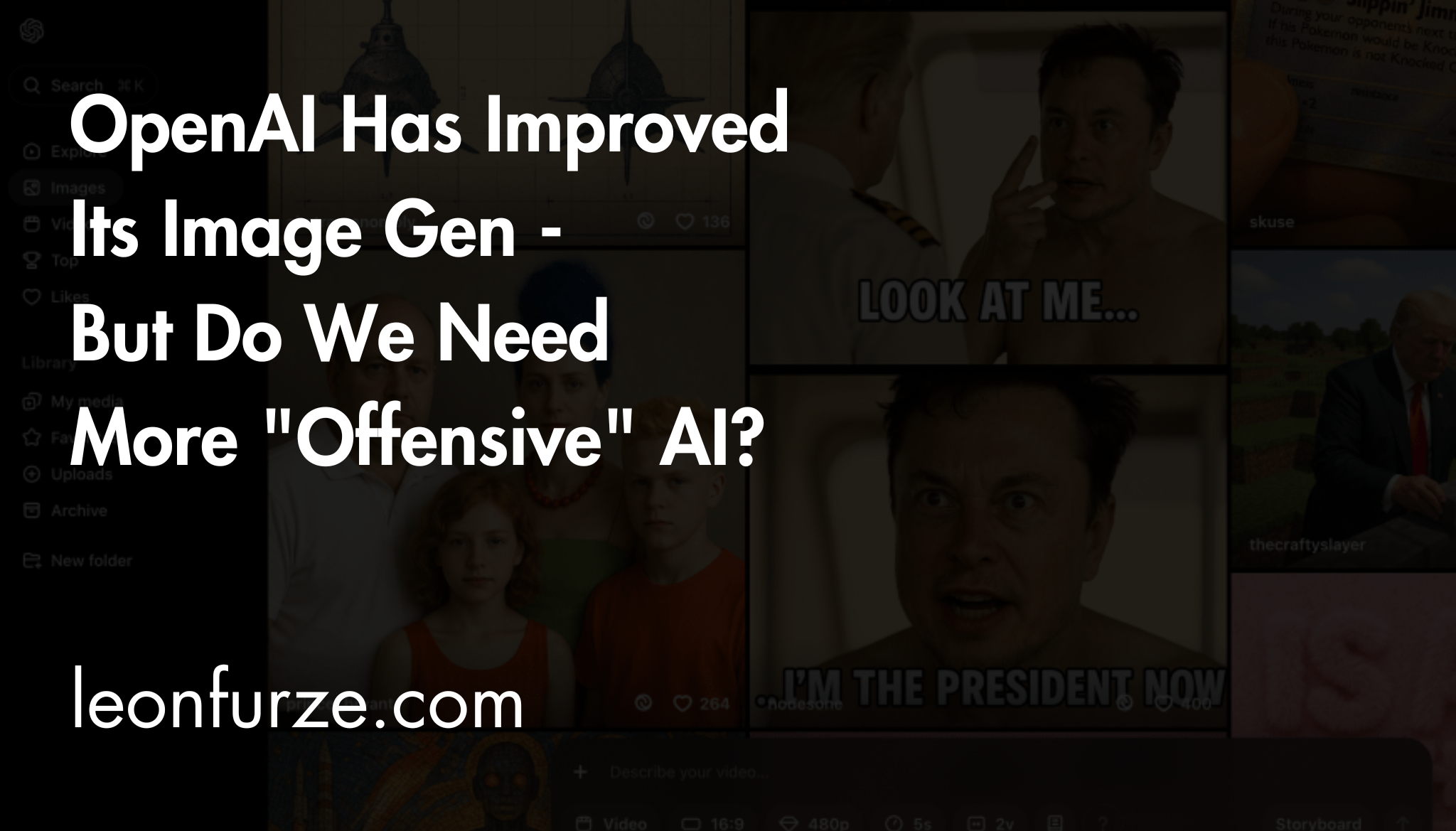 OpenAI Has Improved Its Image Gen - But Do We Need More "Offensive" AI ...